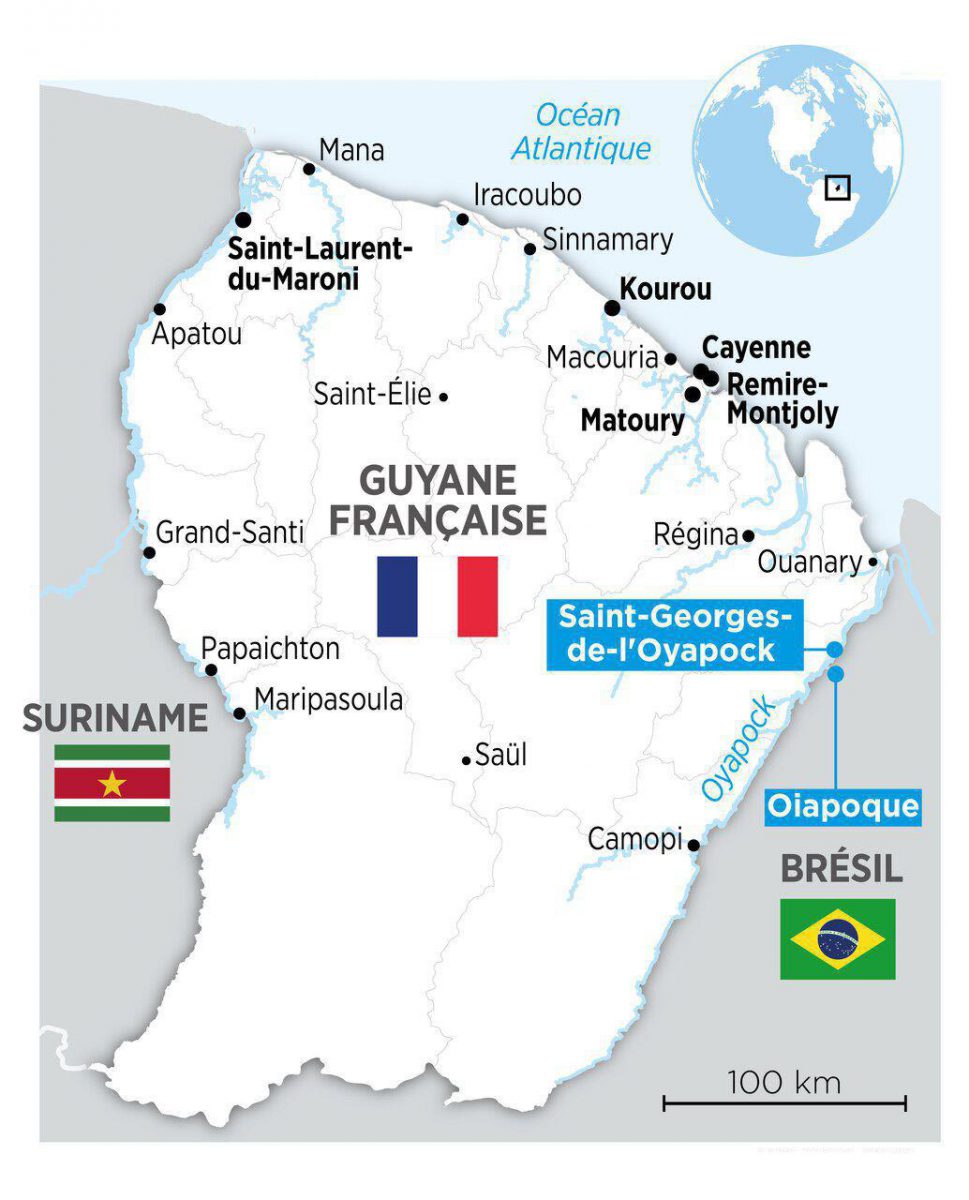 La Guyane française【フランス領ギアナ】 - BLSスクール